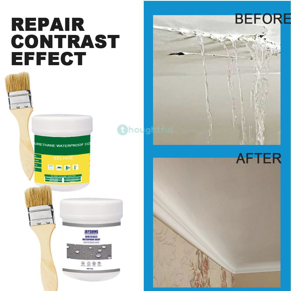 30g Transparent Waterproof Agent Toilet Anti-Leak Glue Strong Bonding ...