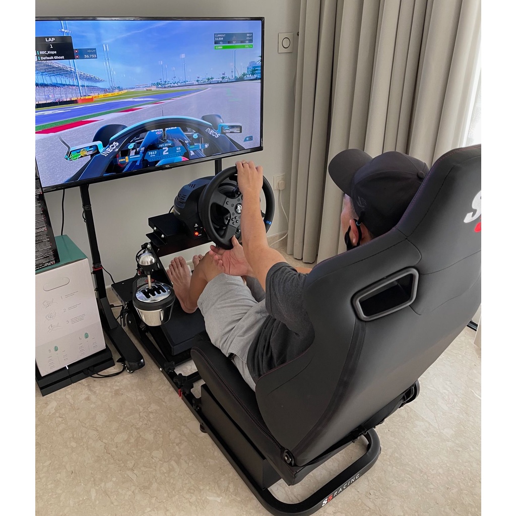 S5 Supra Racing Simulator Wheelstand with seat for G27 G29 T300RS ...