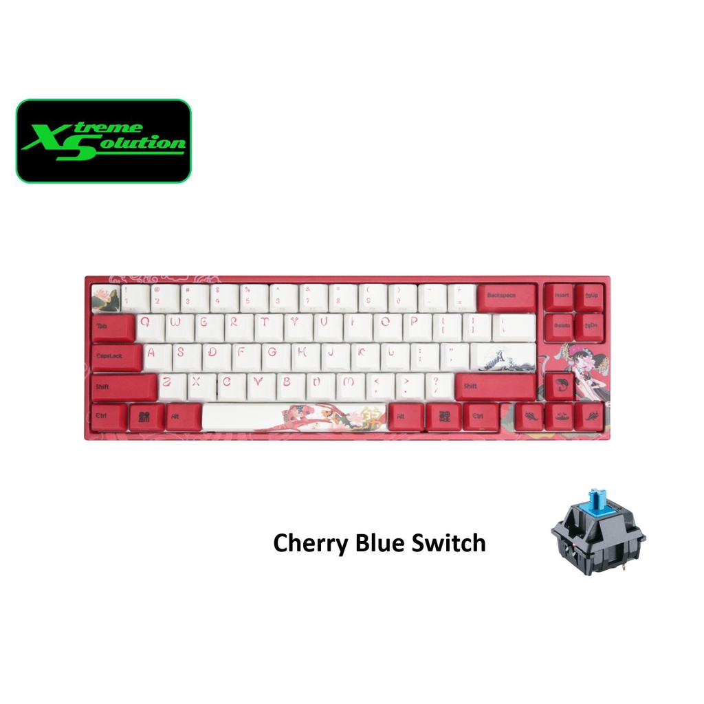 Ducky X Varmilo Miya Pro Koi Edition - Wired Non Backlit Mechanical ...