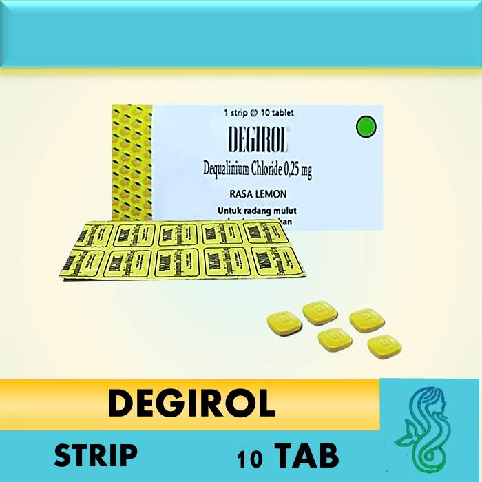 DEGIROL LOZENGES STRIP 10 TABLETS | Shopee Singapore