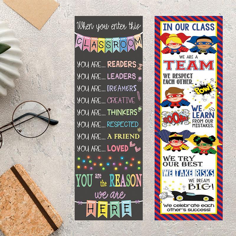 English Classroom Wall Classroom Decoration Welcome Banner Poster ...