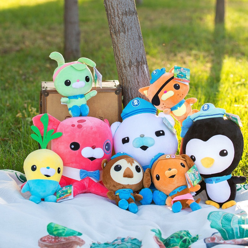 Colorful And Fun Octonauts Stuffed Dolls With Barnacles Dashi Kwazii ...