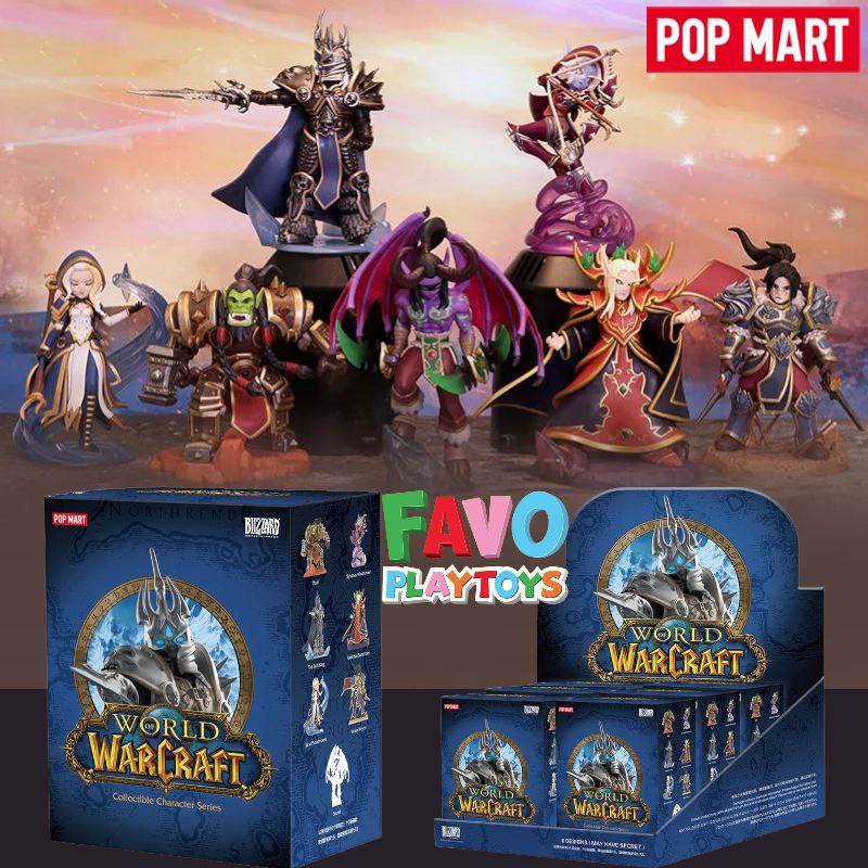 Pop MART World of Warcraft - Classic Character Series Blind Box Figure ...
