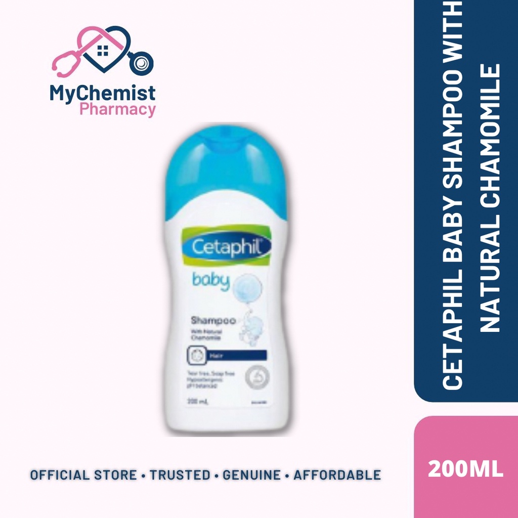 Cetaphil Baby Shampoo with Natural Chamomile Hair Tear Free , Soap Free ...