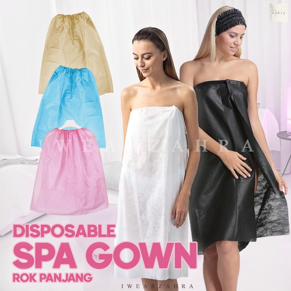 Kemben Spa NON-WOVEN - Disposable Gown Dress Reflexology Massage ...