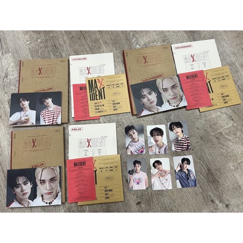 Stray Kids Maxident Jewel Case / Special Album / PC Felix Hyunjin ...