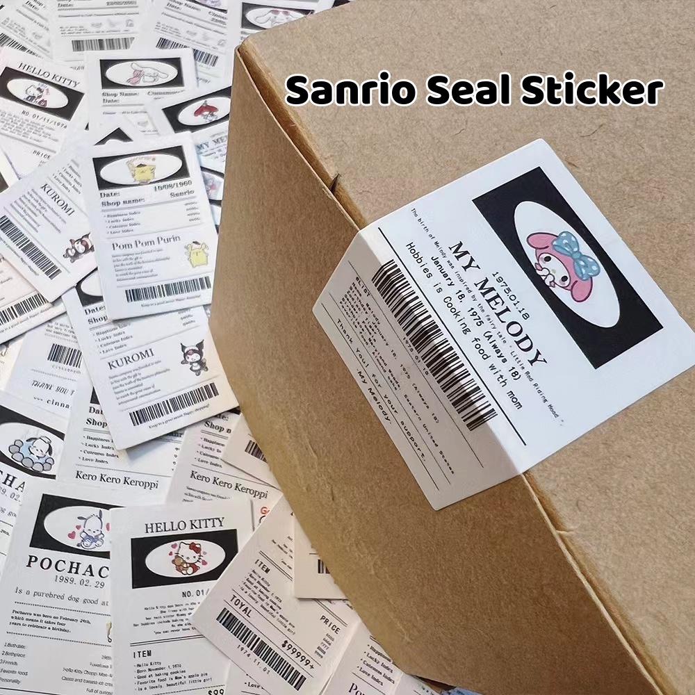 【65pcs】Sanrio Seal Sticker Label Stickers Waterproof Stickers Labels ...