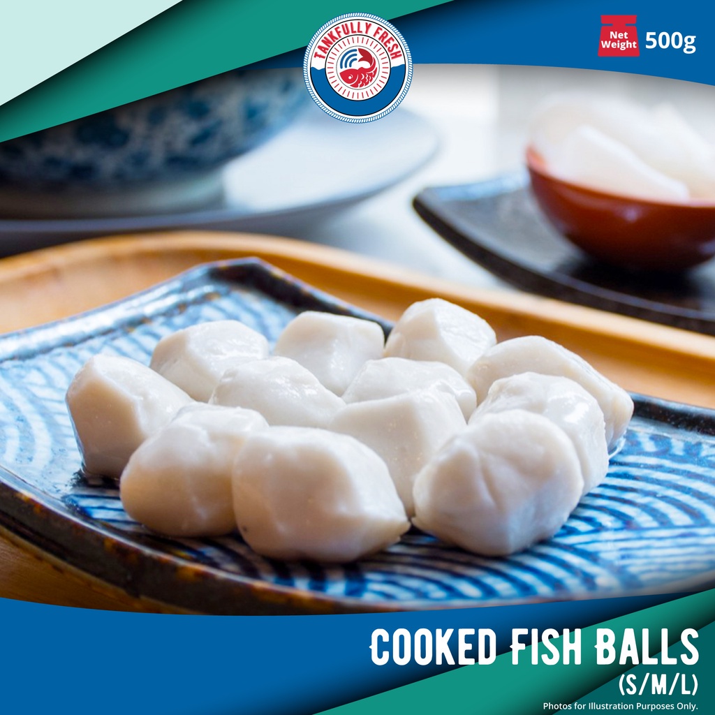Heartland Cooked Fish Balls 鱼丸 (500g) | Shopee Singapore