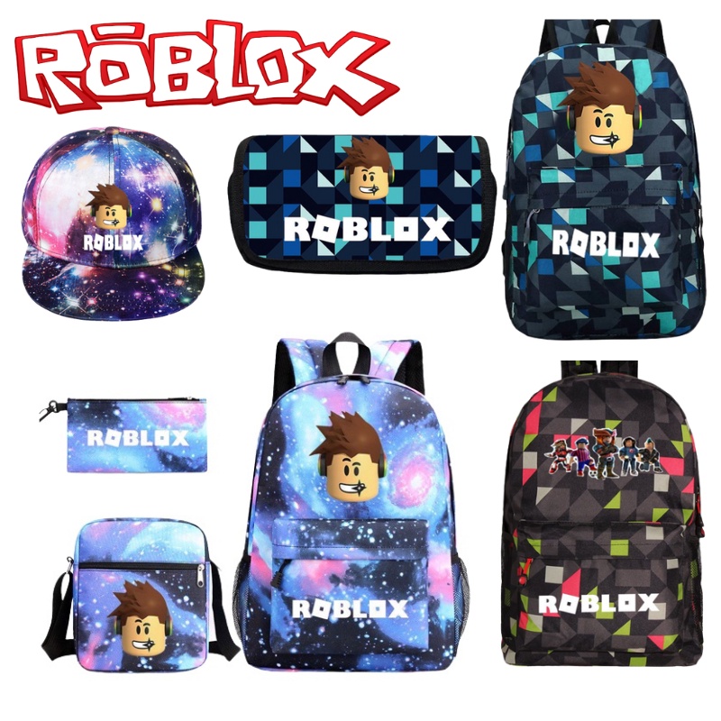 Roblox schoolbag Roblox student backpack school bag Sling bags Mine ...