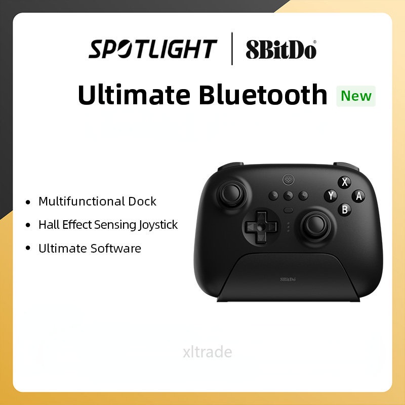 8BitDo Ultimate Wireless Bluetooth Gaming Controller with Charging Dock ...