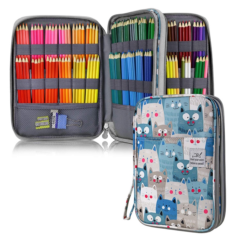 96/192 hole large capacity sketching coloured pencil drawing pencil ...