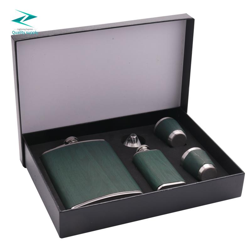 Hip Flask Set Stainless Steel Flask of Gifts for Men 260ML Bar Party ...