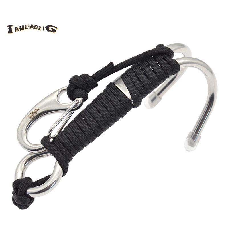 KEEP DIVING Scuba Diving Double Dual Stainless Steel Reef Drift Hook ...