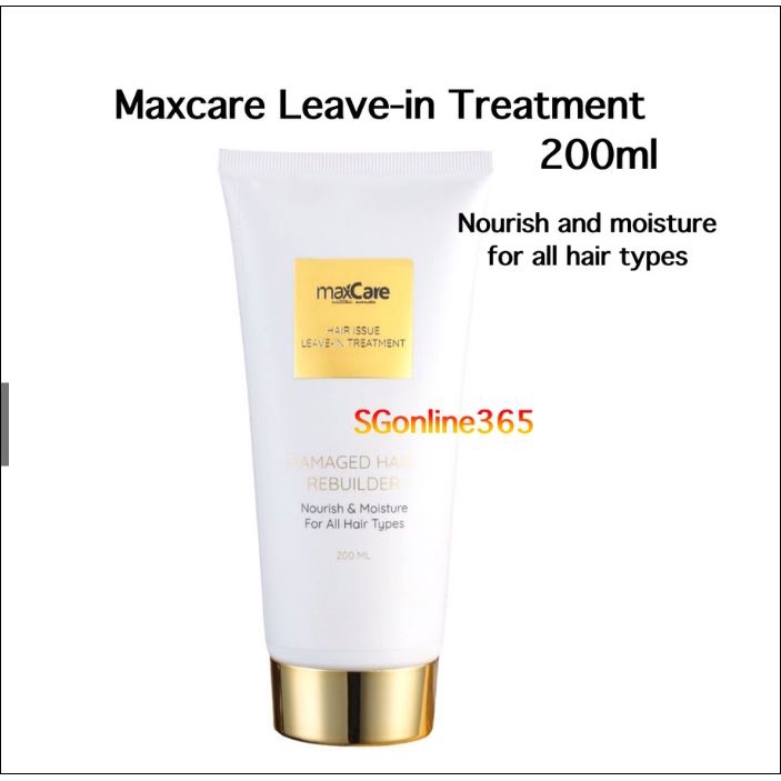 Maxcare Leave -In Treatment 200ml (new packaging) | Shopee Singapore