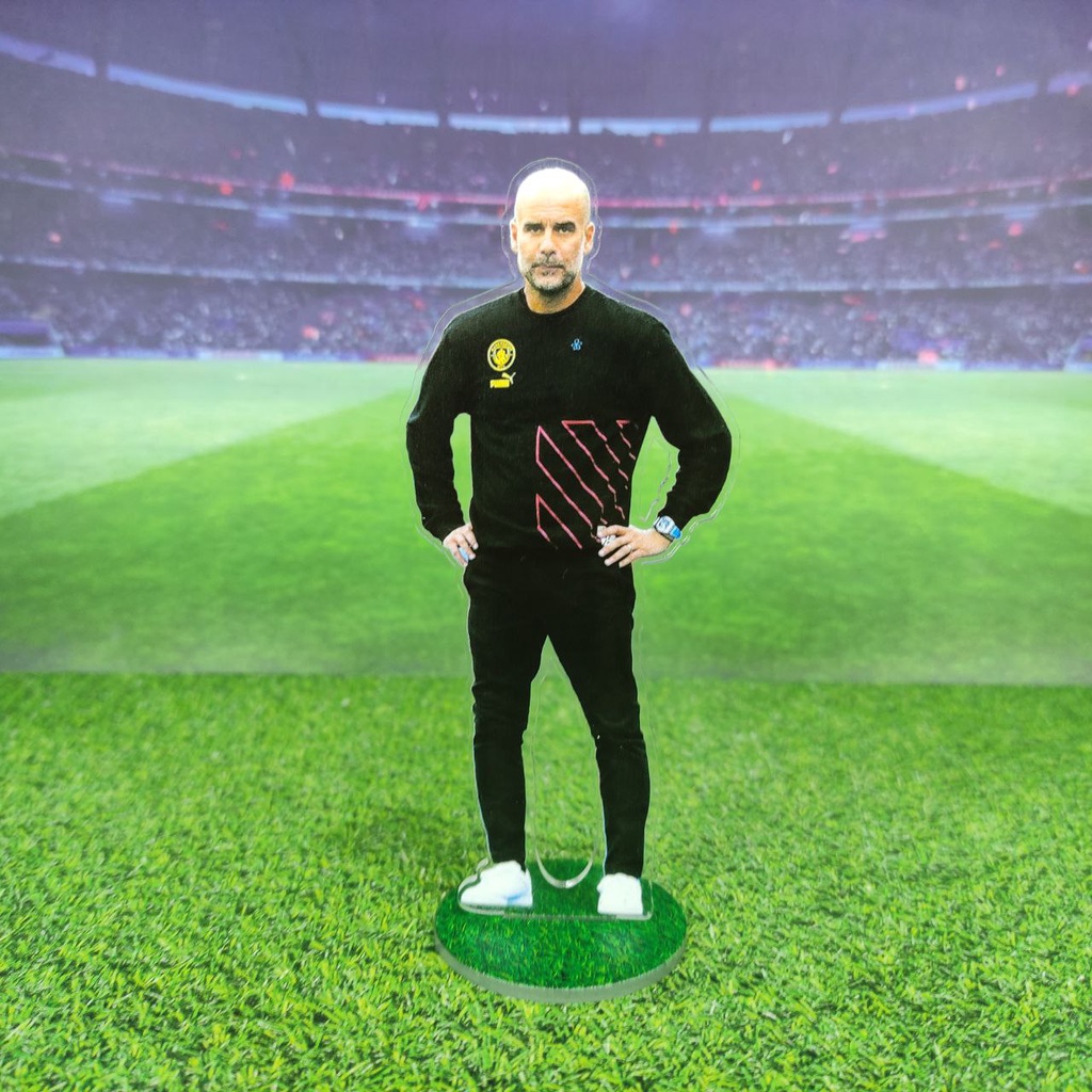 Standee Action Figure Pep Guardiola Coach Barcelona FC And Manchester ...