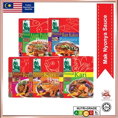 MAK NYONYA INSTANT ASAM FISH SAUCE / PORTUGUESE STYLE STEAMED FISH ...