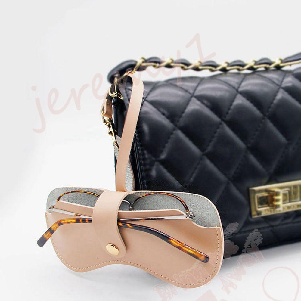 JEREMY1 Glasses Box Men Student With Keychain Glasses Case Reading ...