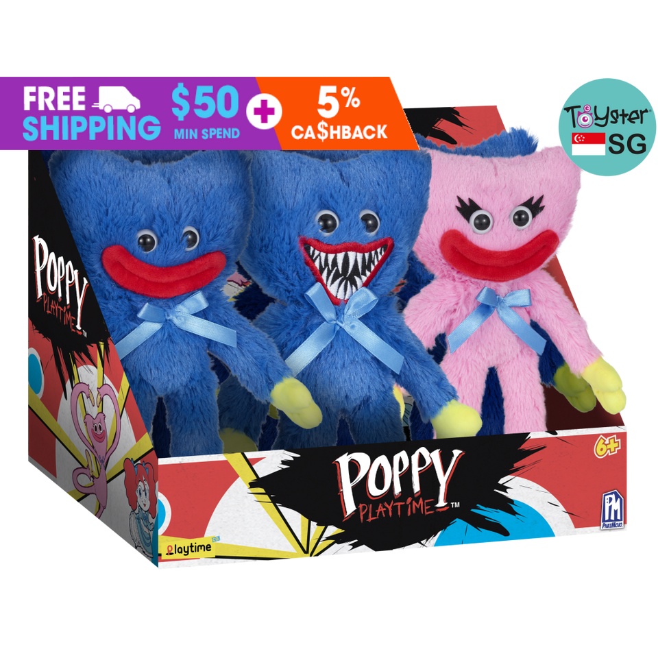 POPPY PLAYTIME Collectible Plush - Assortment | Shopee Singapore