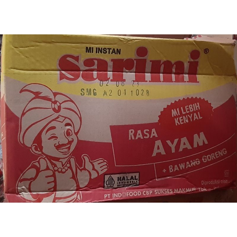 Chicken flavored Sarimi 1 box (40 pcs) | Shopee Singapore