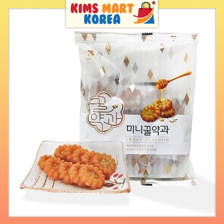 Samlip Yakgwa Mini Original Korean Traditional Honey Snack 400g x 2pcs ...