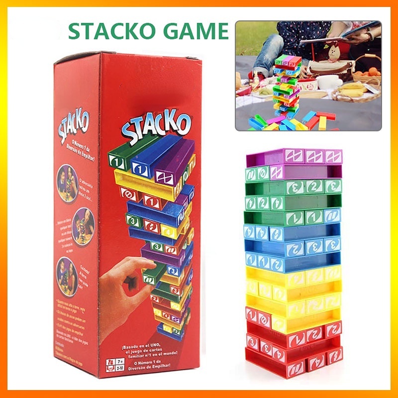 STACKO Stacking Block Game/Toys/Family Game Desktop game toys Diele ...