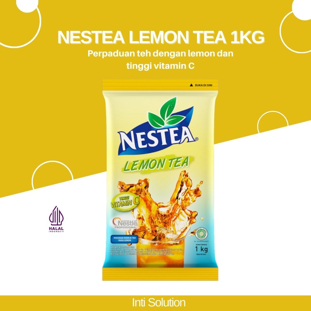 NESTEA LEMON TEA 1 kg / FRESH LEMON TEA NESTLE ORIGINAL | Shopee Singapore
