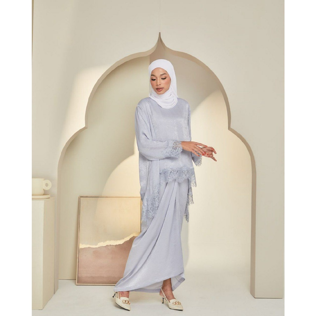 [HAURAYA 2023] Layka Kurung Lace With Pario | Shopee Singapore