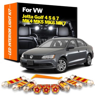 Canbus For Volkswagen VW Jetta Golf 4 5 6 7 MK4 MK5 MK6 MK7 Car LED Interior Light Kit Dome Glove Box Lamp Auto Accessories Shopee Singapore