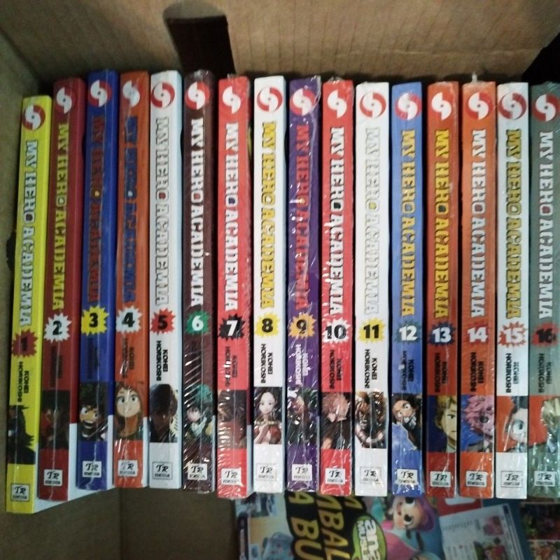 My Hero Academia English 1-32 (Bundle Set) | Shopee Singapore