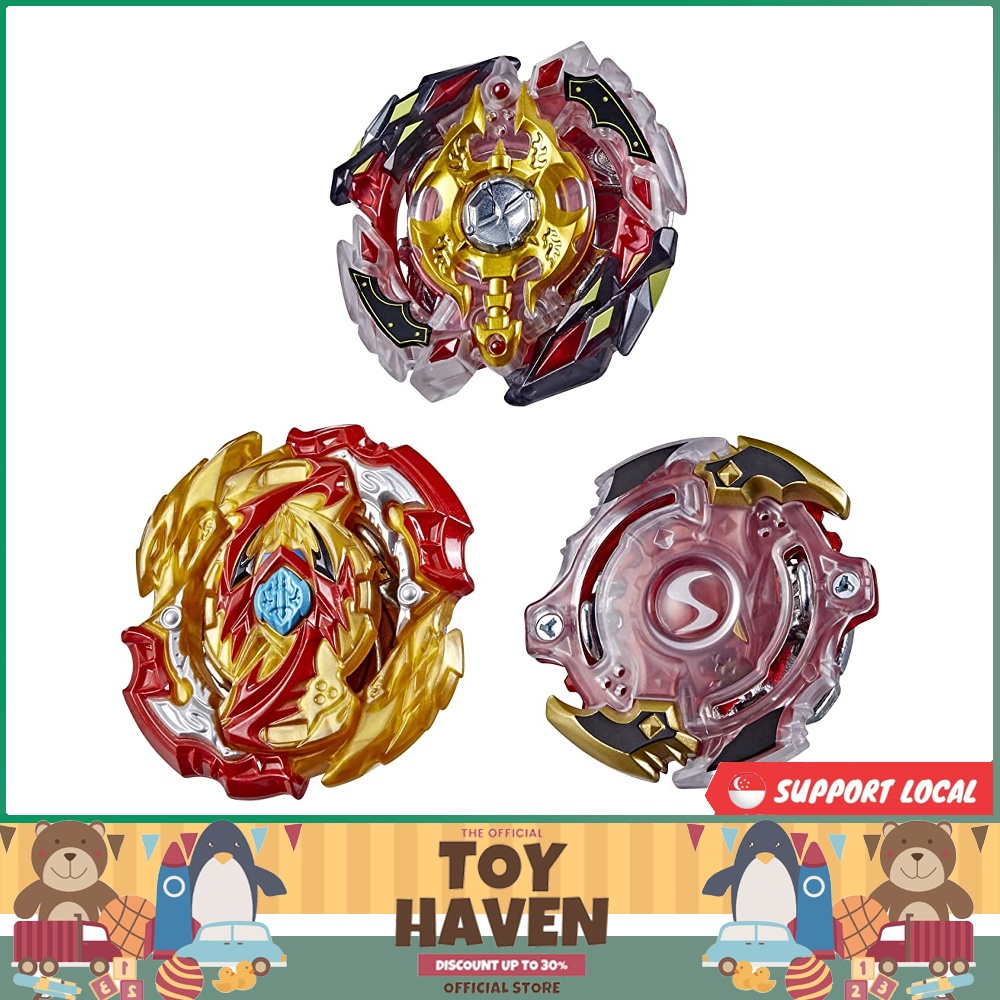 [sgstock] TAKARA TOMY BEYBLADE Burst Evolution Trio Spryzen 3-Pack ...