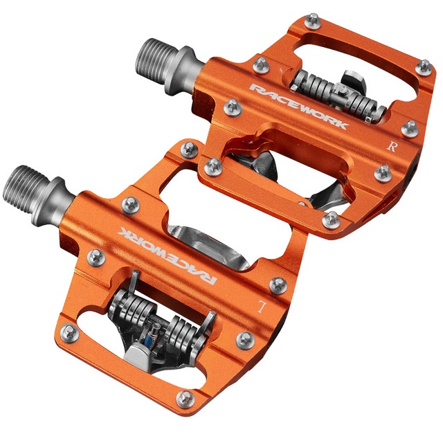 Racework Road Bike Pedals With Cleats Set Pedals | Shopee Singapore