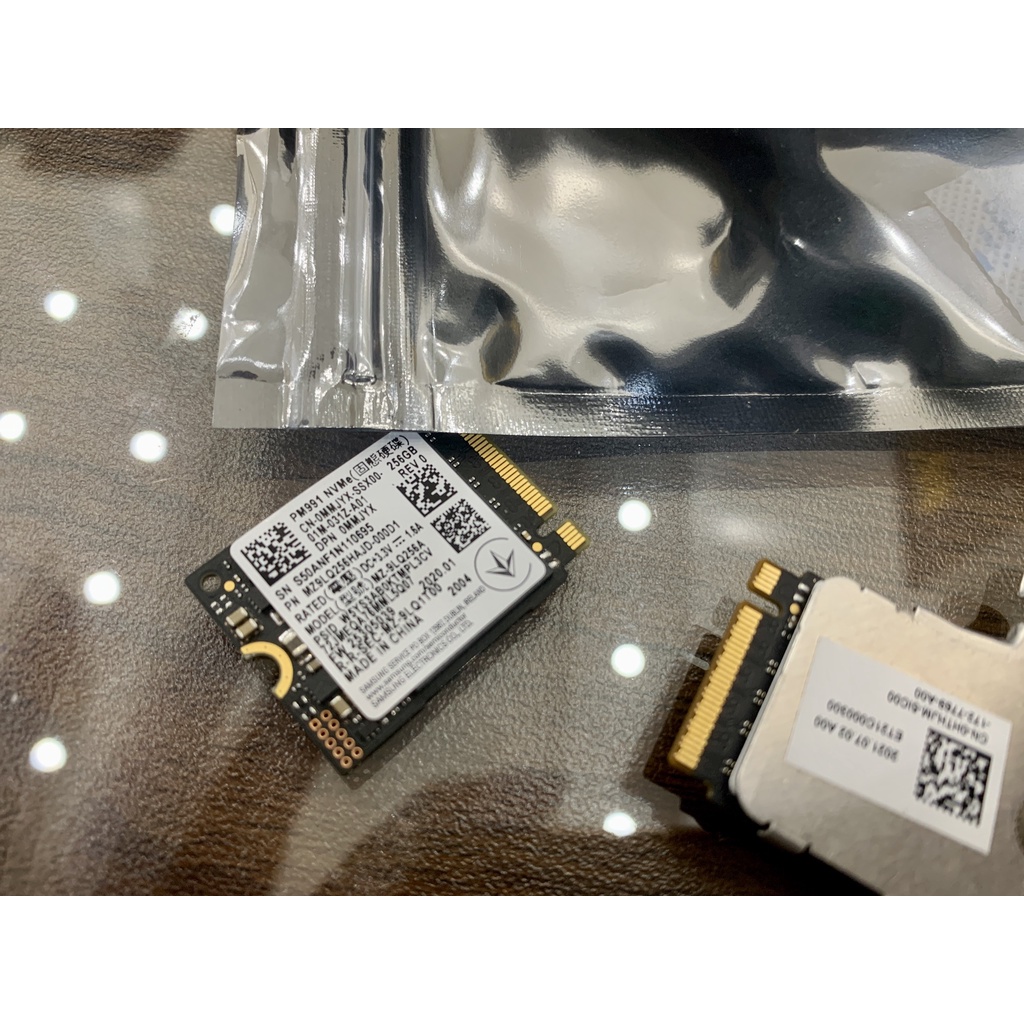 Ssd M2 2230 NVMe 256GB + 2280 extension adapter - SamSung PM991 and ...