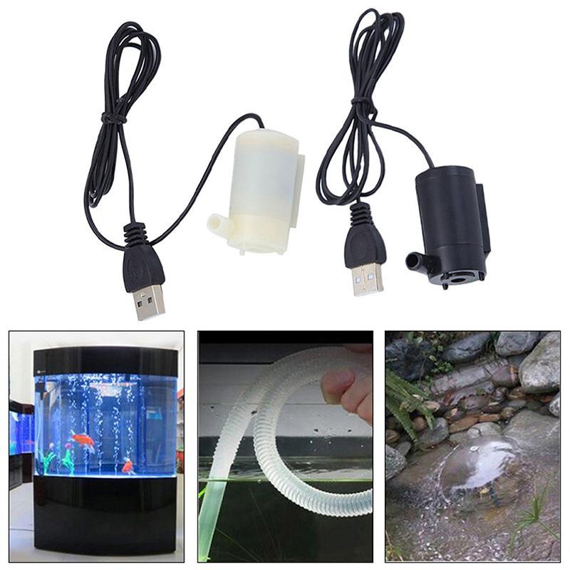 &GOOD& 5V DC USB Submersible Pump Micro Submersible Mini Water Pump ...