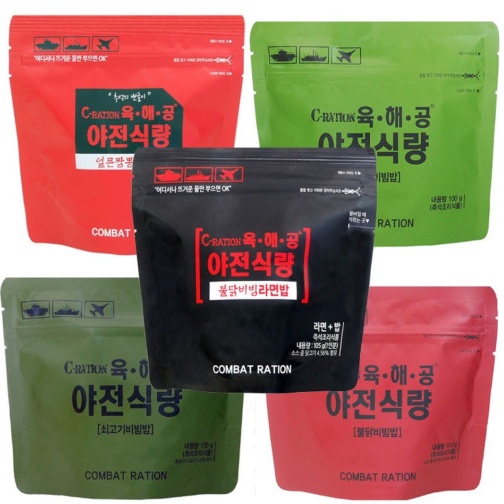 COMBAT RATION food bibimbap/the latest product/Land, sea, and air field ...