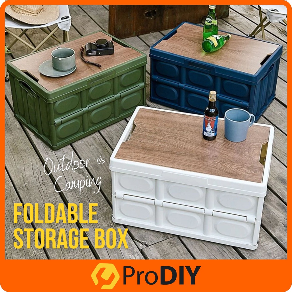 PRODIY Foldable Storage Box Camping Storage Box Camping Box Storage ...