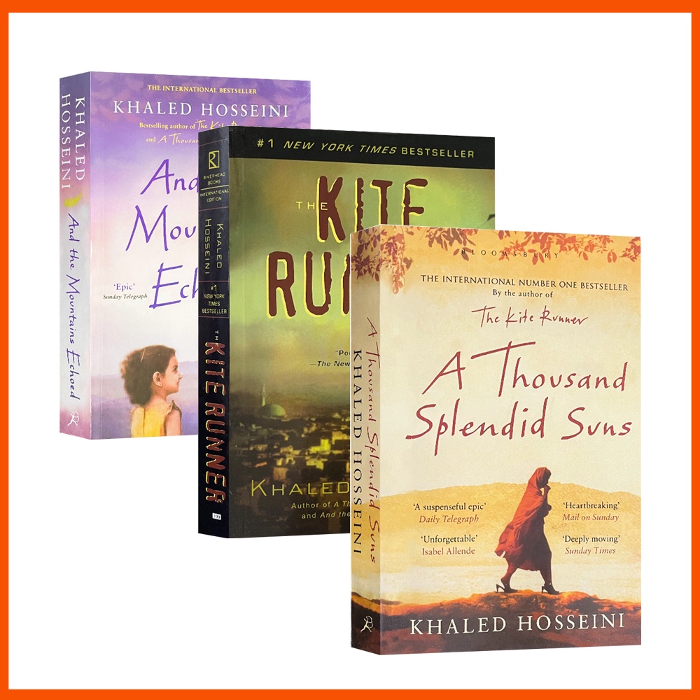 The Kite Runner & A Thousand Splendid Suns & And The Mountains Echoed ...