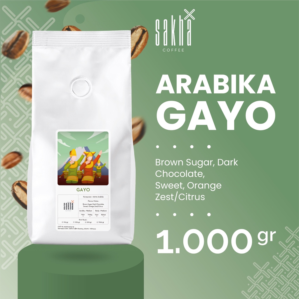Arabica Powder Coffee Beans Gayo Aceh Sumatra Arabica Coffee Beans ...