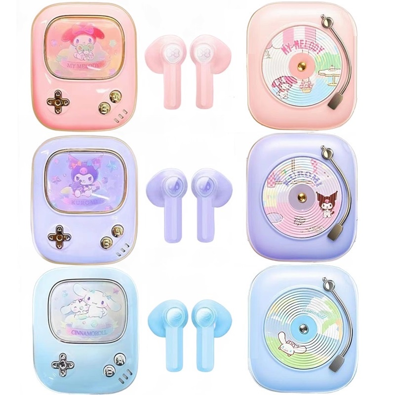 Sanrio Disney Wireless Bluetooth Noise Cancelling Gaming Earbuds ...