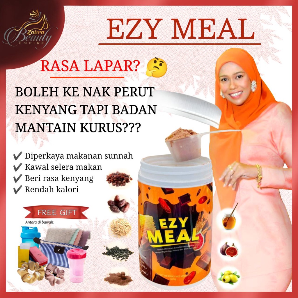EZY MEAL Ezy Orange | Meal Replacement Drink | Weight Loss Supplement ...