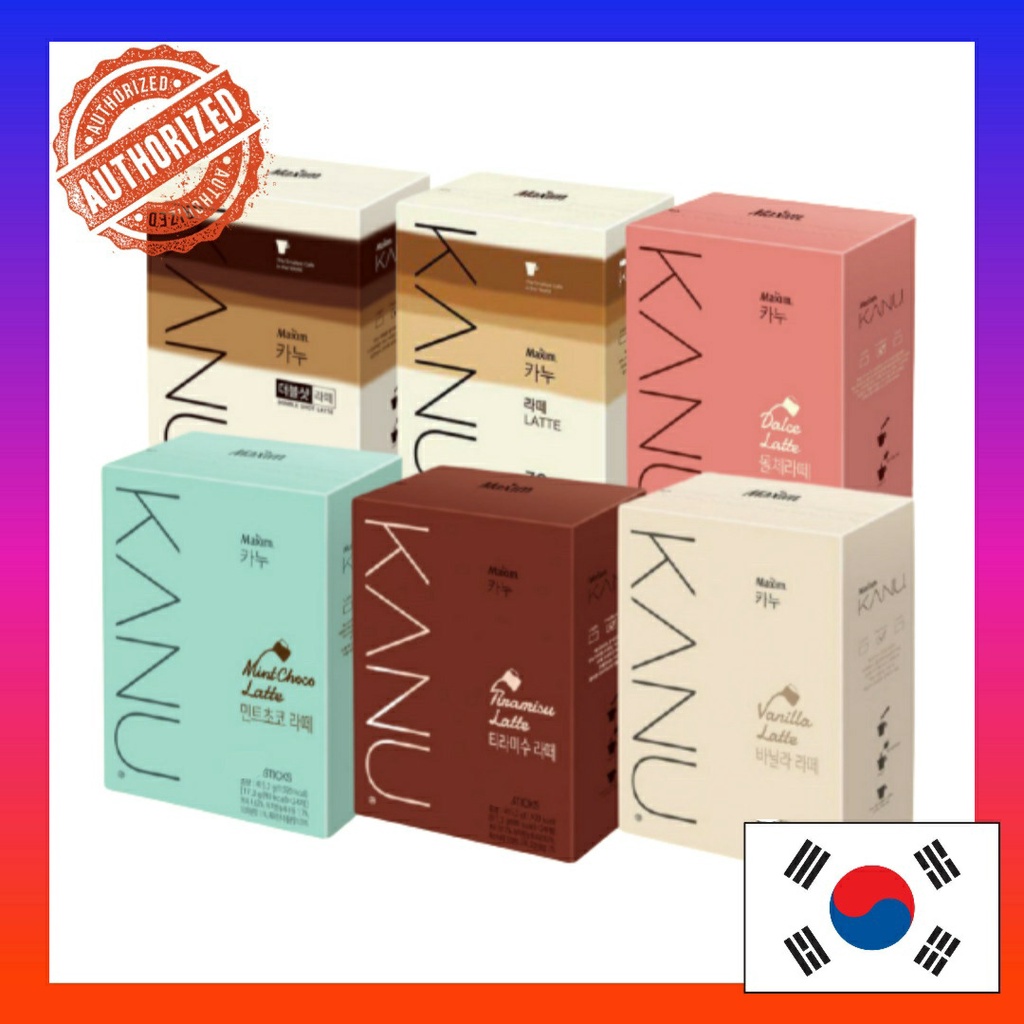 [Kanu] korean coffee Maxim 8 types (no box) | Shopee Singapore