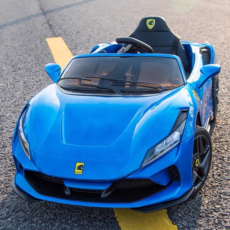 Ferrari Kids Electric Car with Remote Control Kid Drive Pedal Control ...