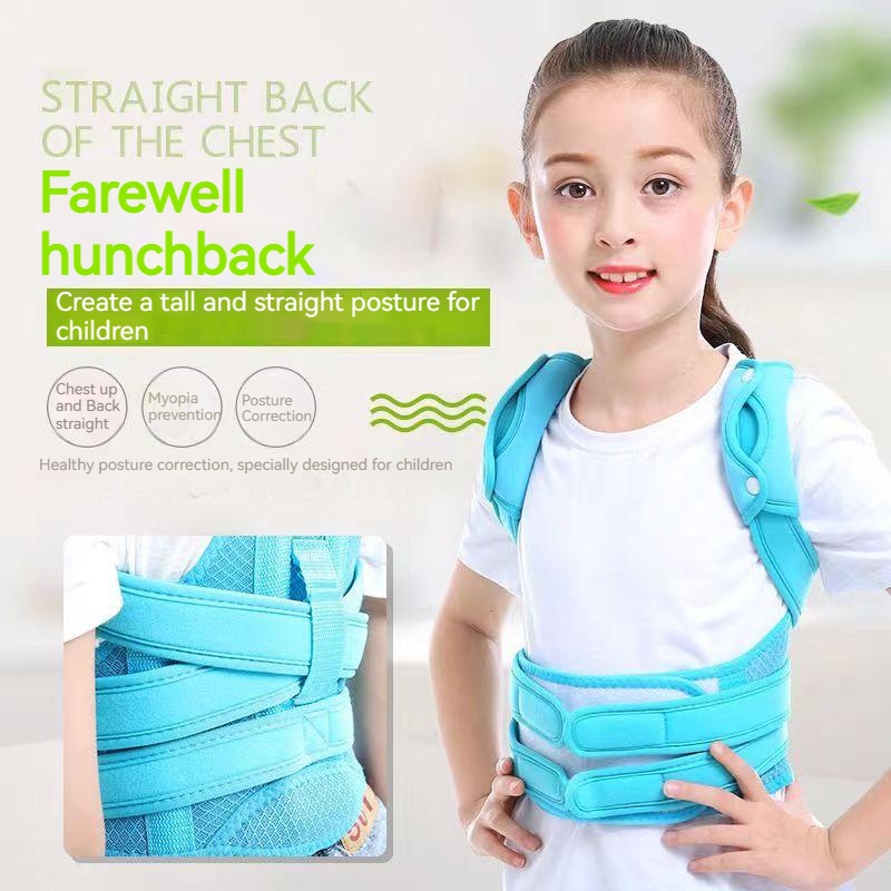 Posture Corrector Back Shoulder Support Correction Belt Adjustable ...
