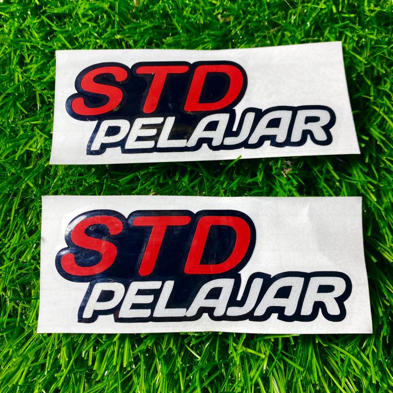 Standard student sticker STD PRLAJARR cutting sticker 1pcs | Shopee ...
