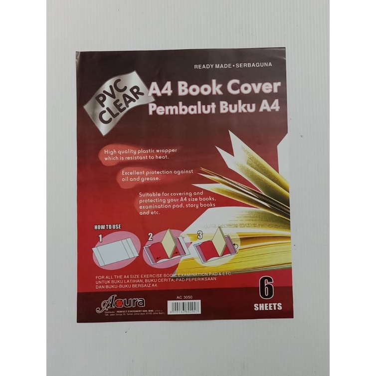 A4 Book Cover / A4-6Sheet Book Cover (AC3050) | Shopee Singapore