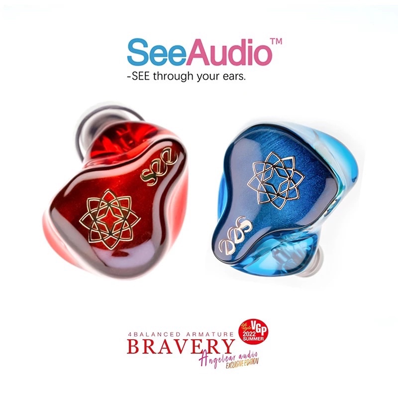 SeeAudio Bravery HIFI DJ Audiophile IEM With 0.78mm 6N OCC Cable ...