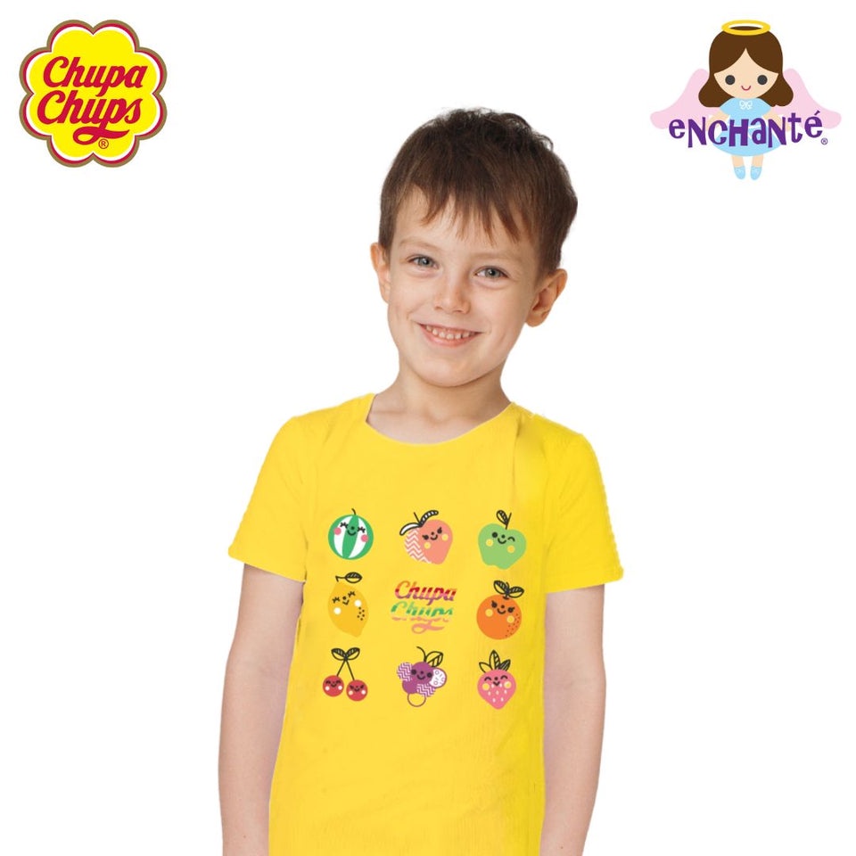 Chupa Chups Fruity Graphic Tee (Kids) | Shopee Singapore
