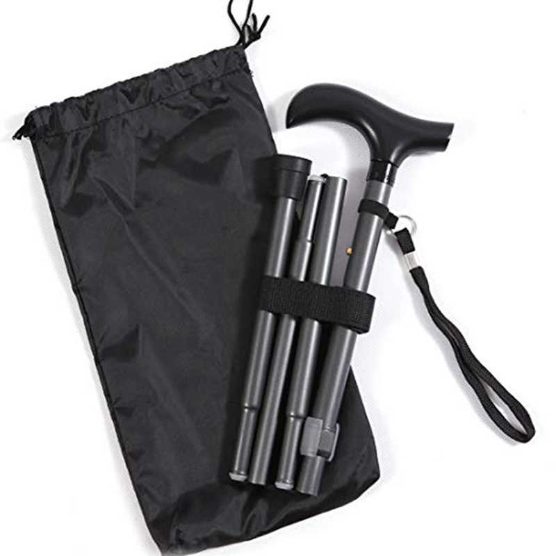 Protable Travel Folding Cane Carrying Bag Walking Cane Stick Pouch Bag ...