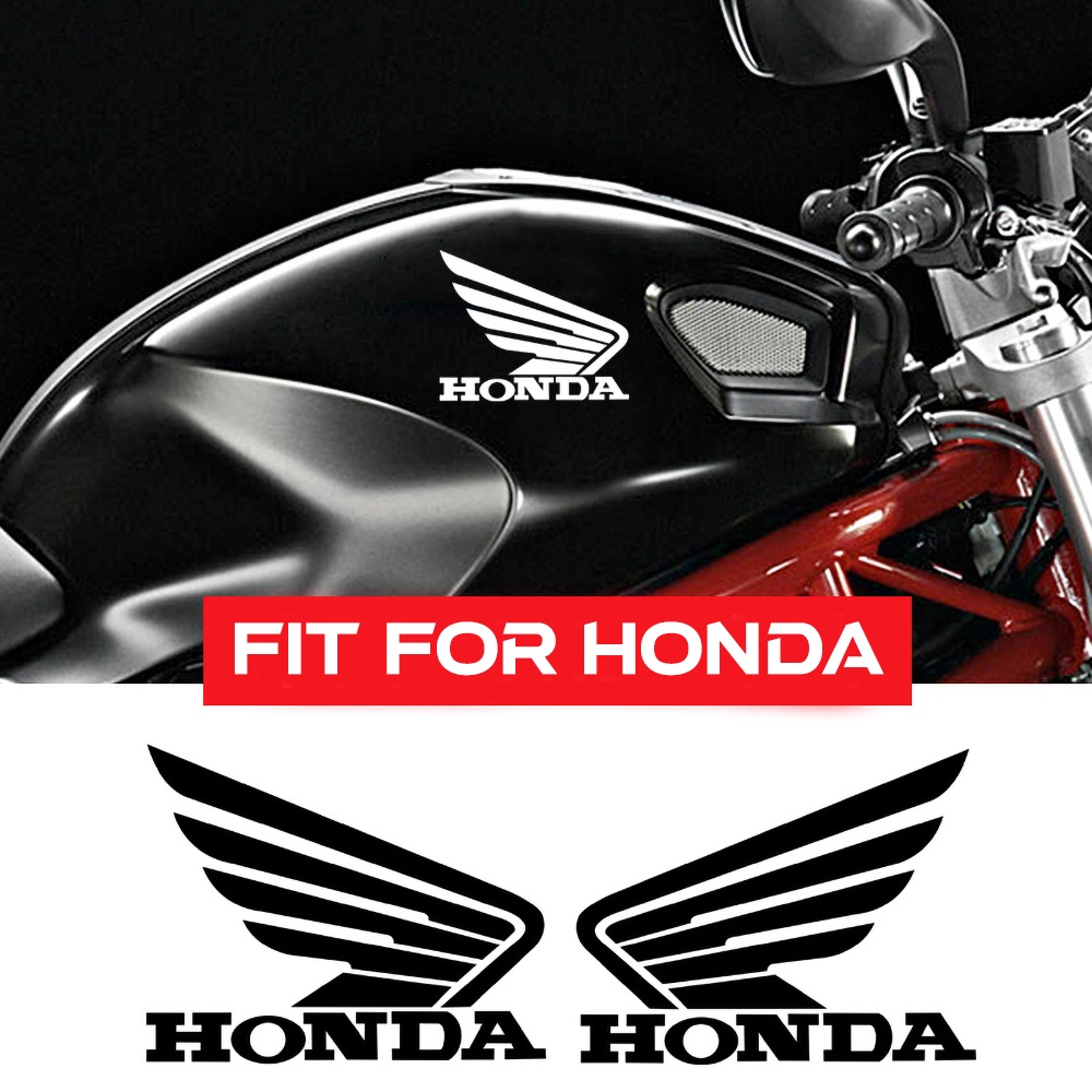 Honda Wing Motorcycle Reflective Sticker Fuel Tank Cover Motorcycle ...