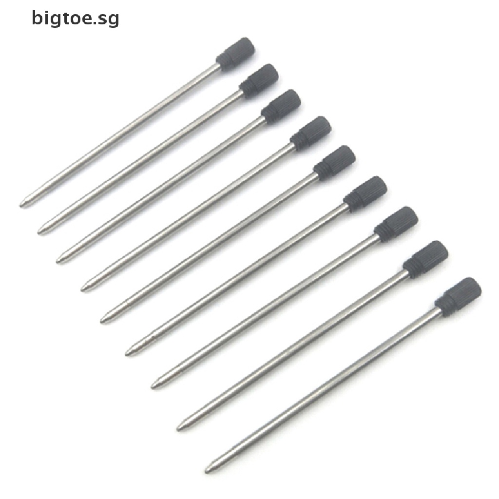 [bigtoe] 10Pcs 70mm black/blue ink pens refill ballpoint replace for ...