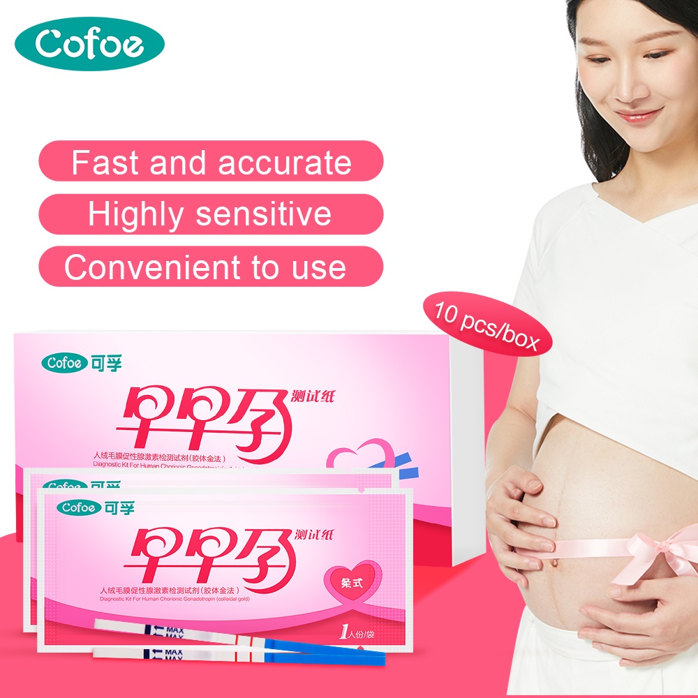 Cofoe High Precision Pregnancy HCG Test Strip OPK Fertility Test Kit ...